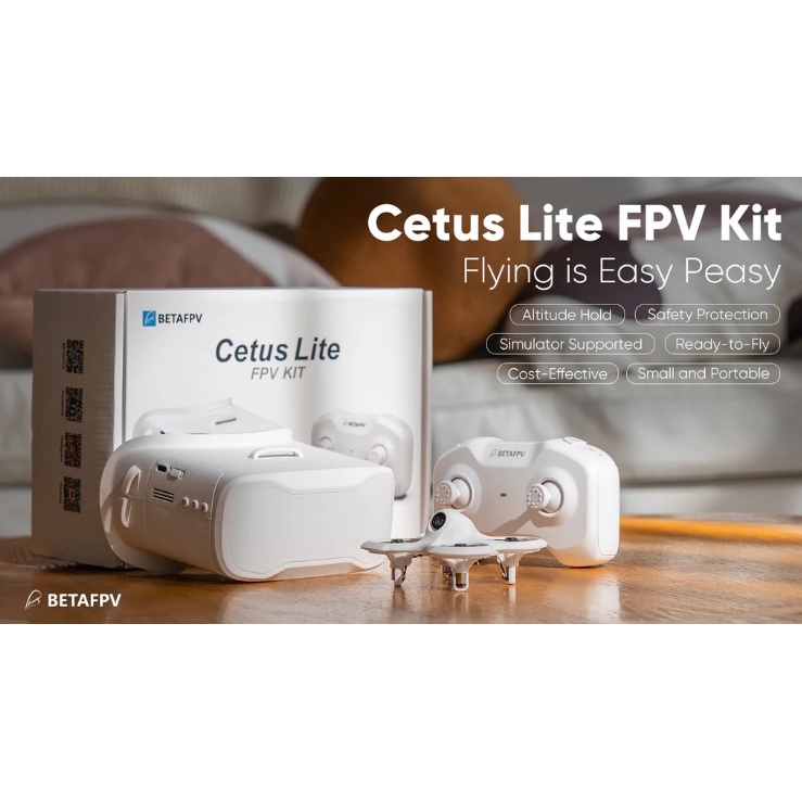 [ชุดพร้อมเล่น] Cetus Lite FPV Kit โดรนครบชุดฝึกหัดเล่น ลำ วิทยุ แว่น ...