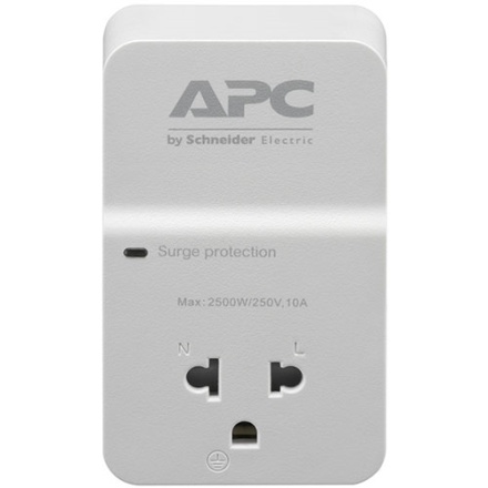 APC Home/Office SurgeArrest 1 Outlet 230V White (PM1W-VN) | Shopee Thailand