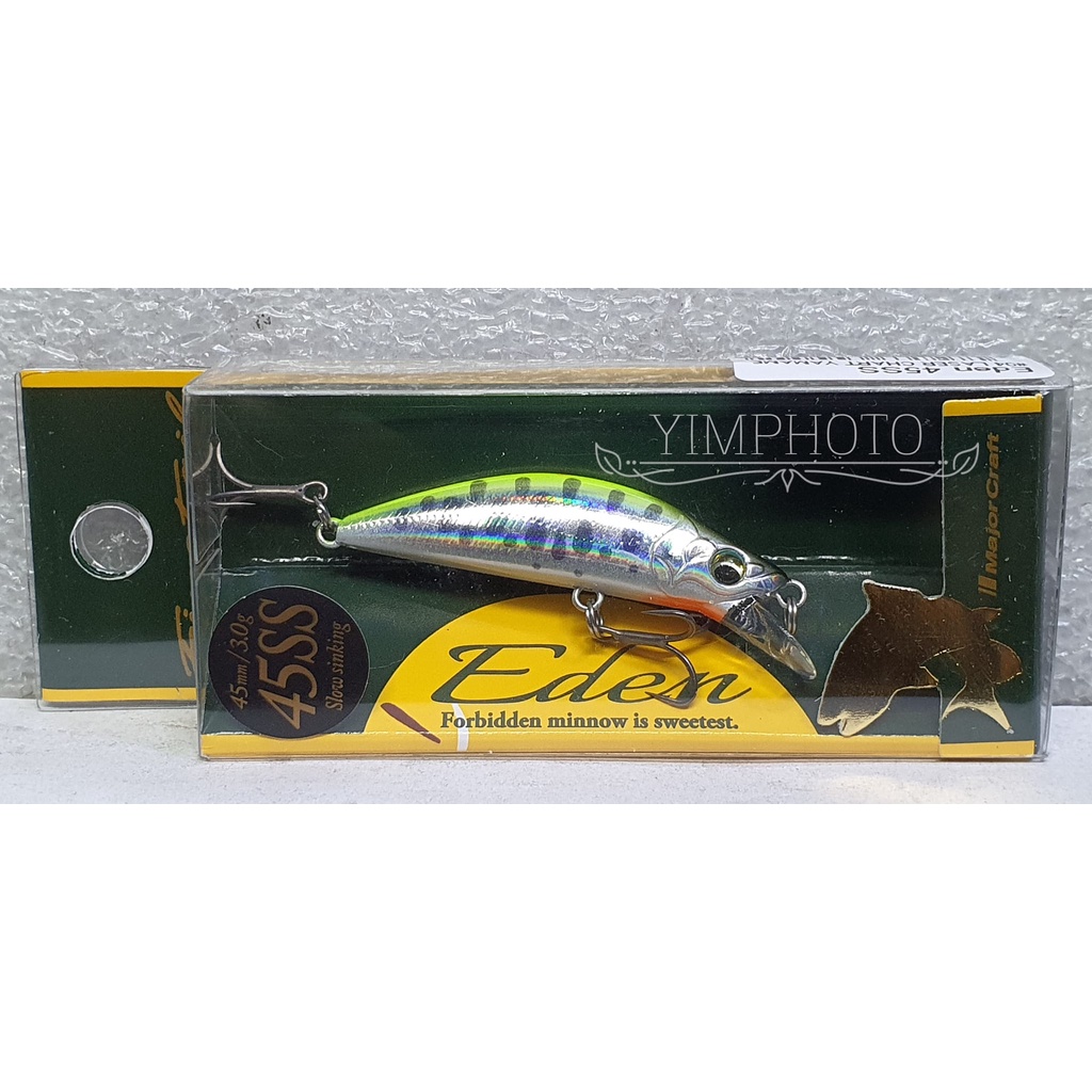 MajorCraft Finetail Eden EDN 45 SS 3g. Slow sinking จมช้า เหยื่อปลอม ...