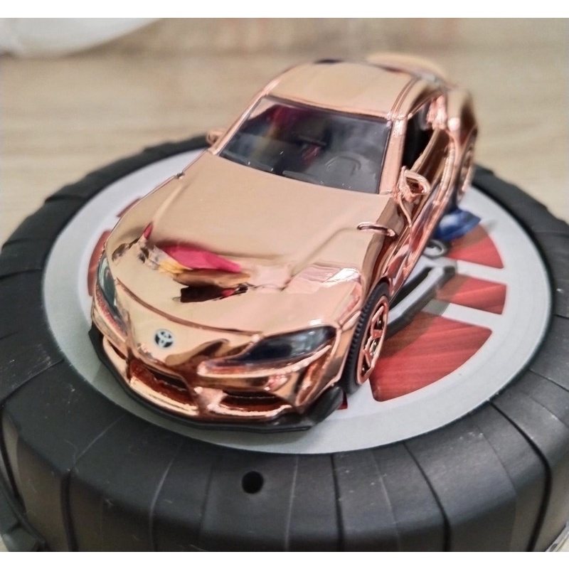 รถเหล็ก 1/64 TOYOTA GR Supra Rose Gold แบรน์ majorette | Shopee Thailand