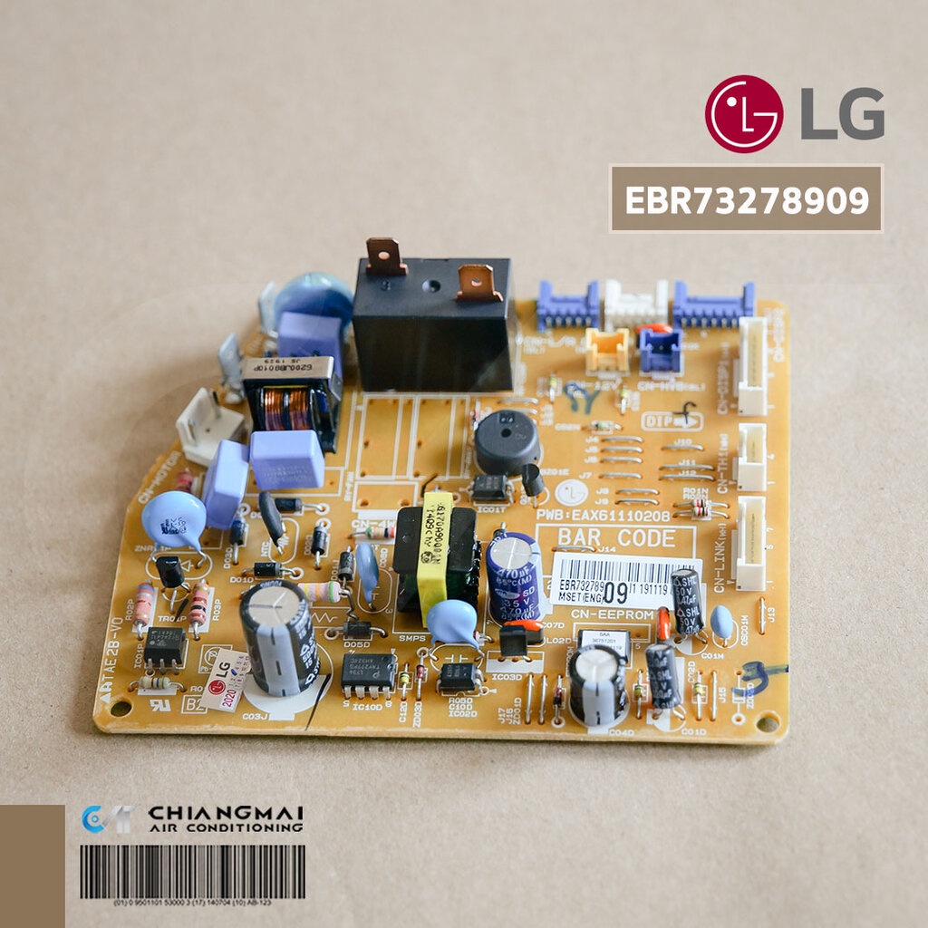 EBR73278909 แผงวงจรแอร์ LG แผงบอร์ดแอร์แอลจี แผงบอร์ดคอยล์เย็น รุ่น ...