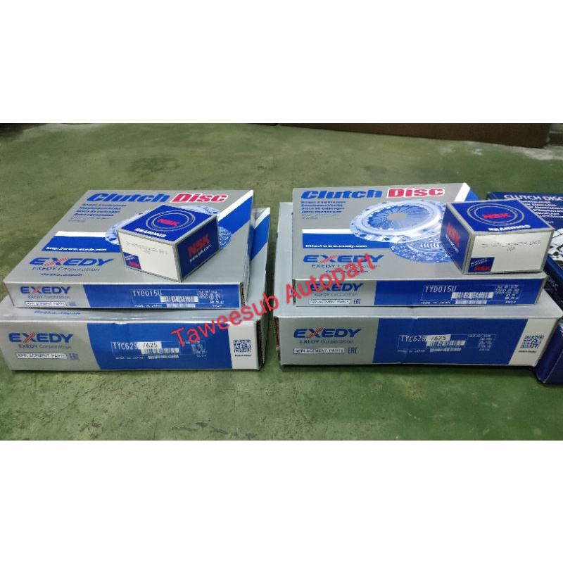 ชุดยกคลัช VIGO3.0 COMMUTER2.5 10.2นิ้ว ญี่ปุ่น TYC625/629+TYD015U ...