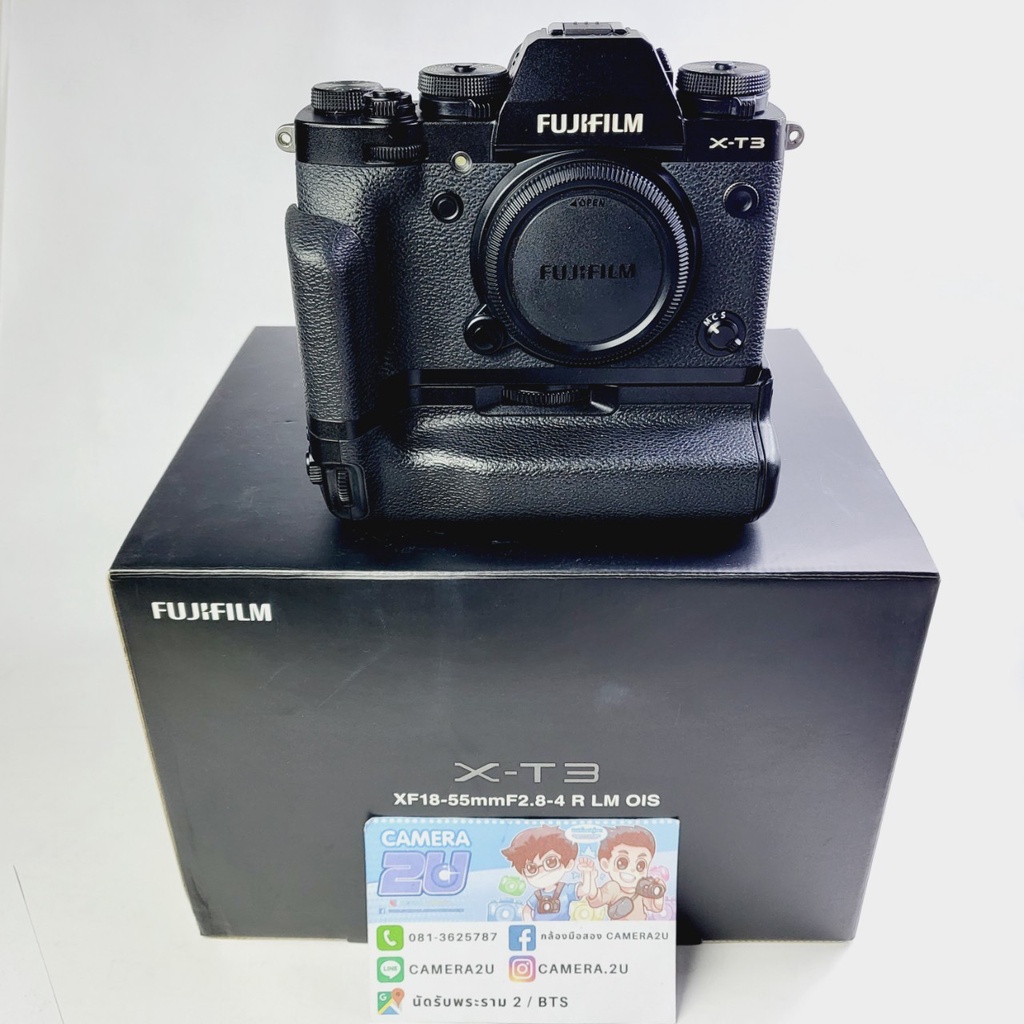 กล้อง FUJIFILM XT3 + Grip battery | Shopee Thailand