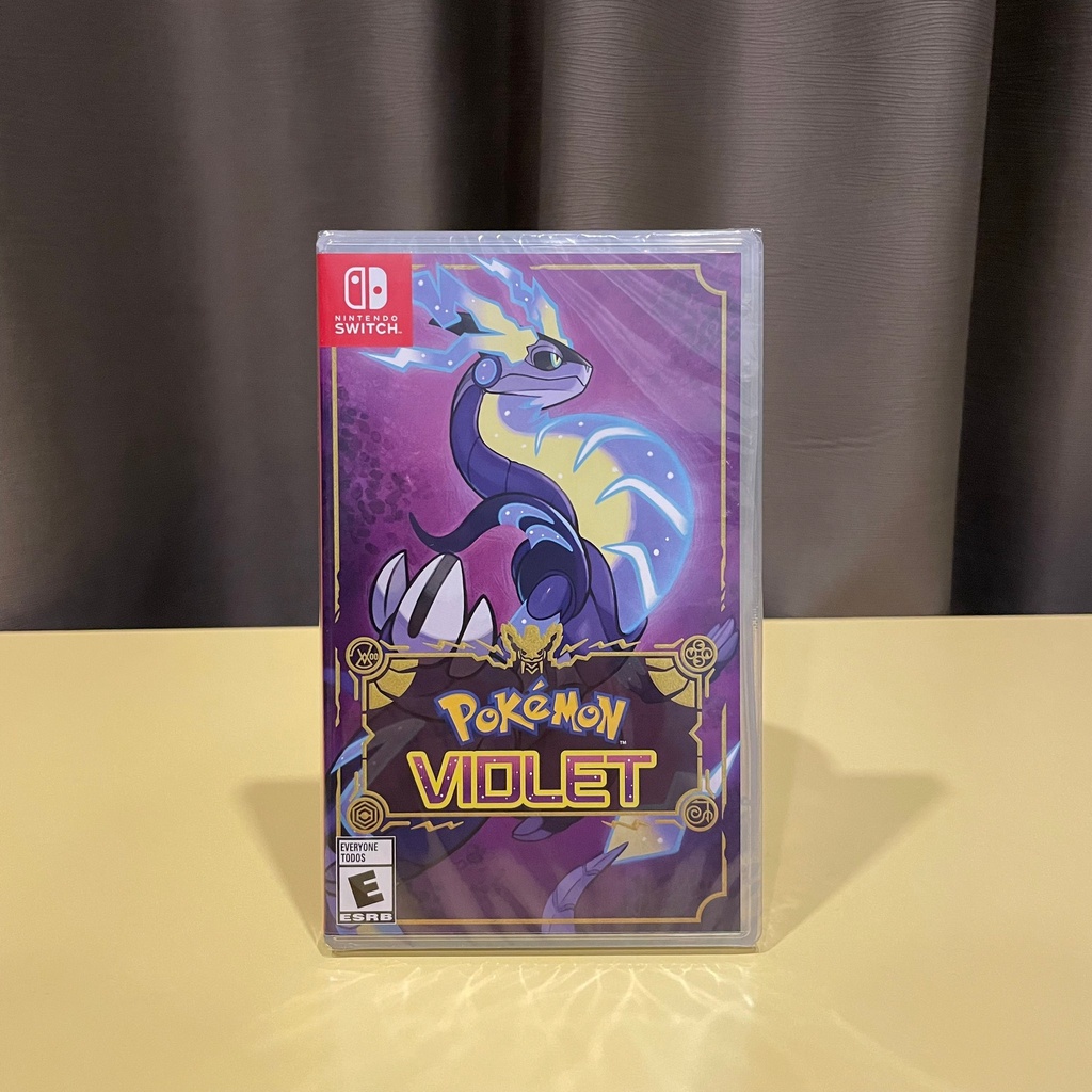 (พร้อมส่ง) แผ่นเกม POKEMON SCARLET / POKEMON VIOLET - NINTENDO SWITCH ...
