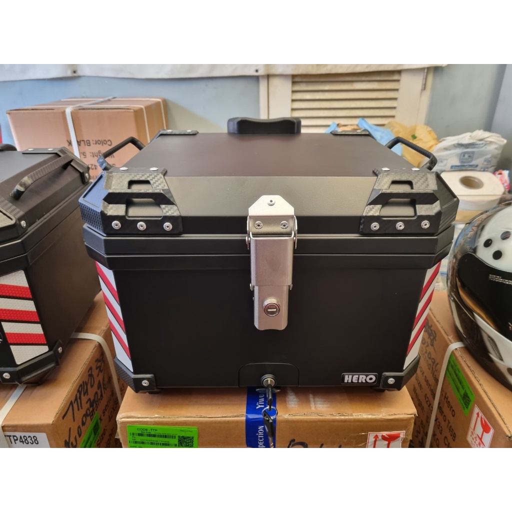 Top box HERO T60B กล่องท้าย กล่องหลัง กล่องพลาสติก ABS ทรงปี๊บ ความจุ ...