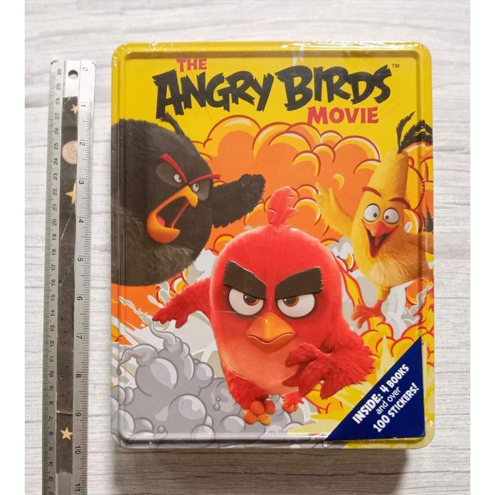 The Angry Birds Movie Tin of Books Activities book Sticker Activity ...