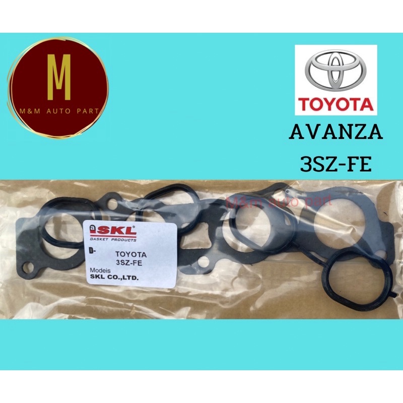 ประเก็นไอดี-ไอเสีย TOYOTA AVANZA 3SZ-FE DOHC 1500CC 16V ยี่ห้อ skl ...