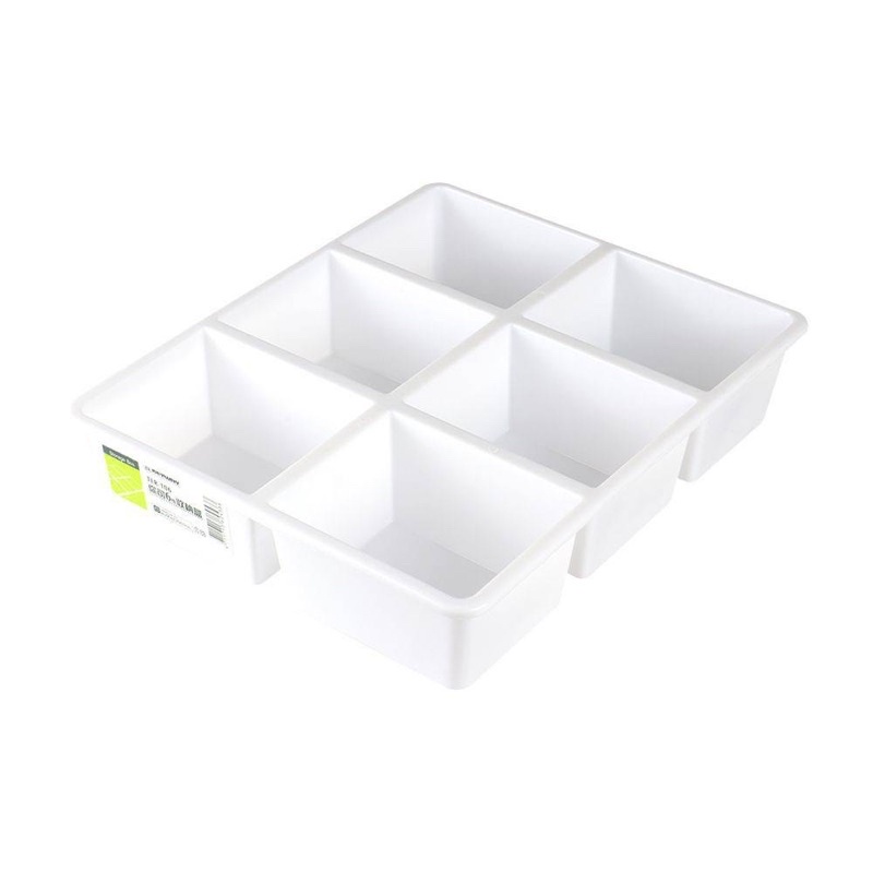 ถาดแบ่งช่องอเนกประสงค์ 6 ช่อง กล่องจัดระเบียบ กล่องแบ่งช่อง keyway TLR ...