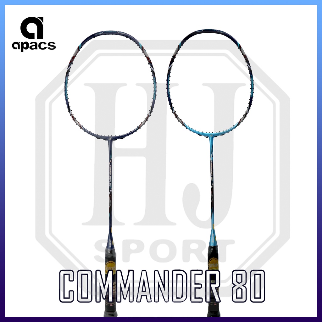ไม้แบดมินตัน Apacs Commander 80 ดั้งเดิม, สายแบดมินตันโบนัสและกระเป๋า ...