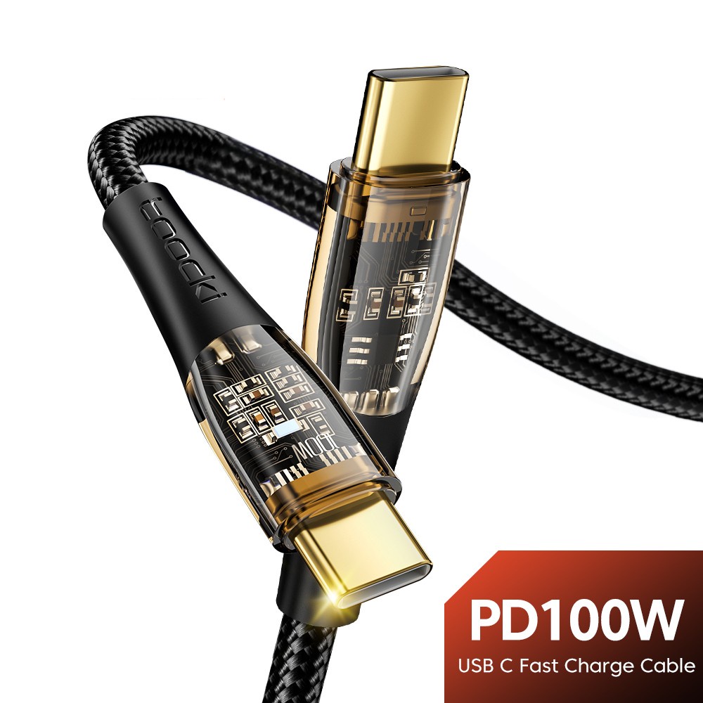 Pd 100W 5A Type C เป็น Type C สายเคเบิล 60W ชาร์จเร็ว 4.0 USB C สายเคเบิล สําหรับ Xiaomi Samsung ...