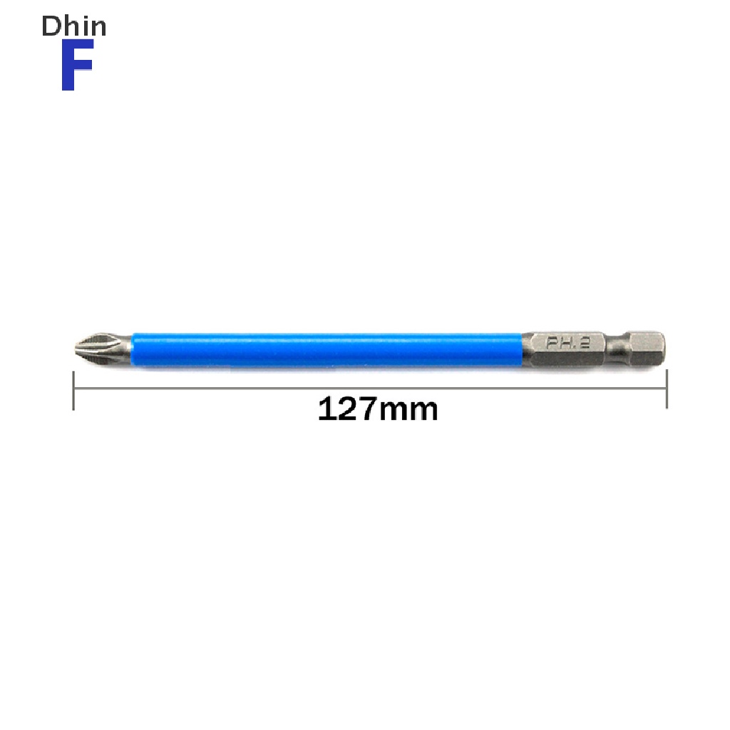 [Dhin] ดอกไขควงไฟฟ้า แม่เหล็ก กันลื่น ก้านหกเหลี่ยม 1/4 นิ้ว PH2 COD ...