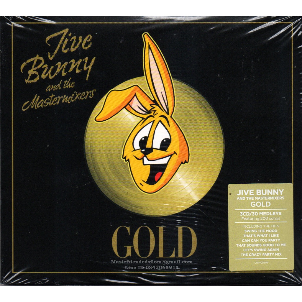 CD,Jive Bunny And The Mastermixers - Gold(3CD)(2022) | Shopee Thailand