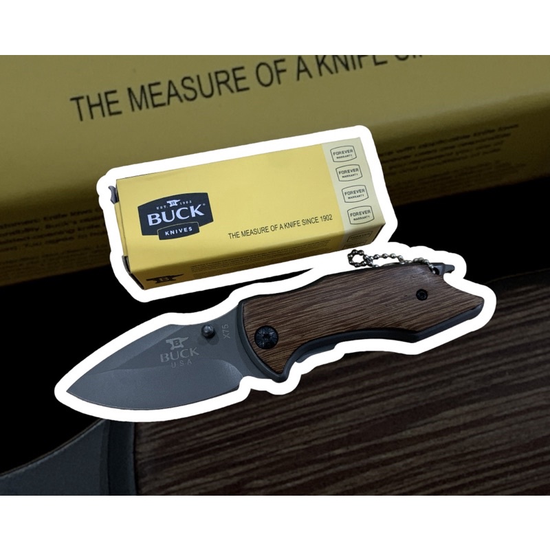 มีดพับ มีดพก Buck X75 พร้อมส่ง ราคาถูก | Shopee Thailand
