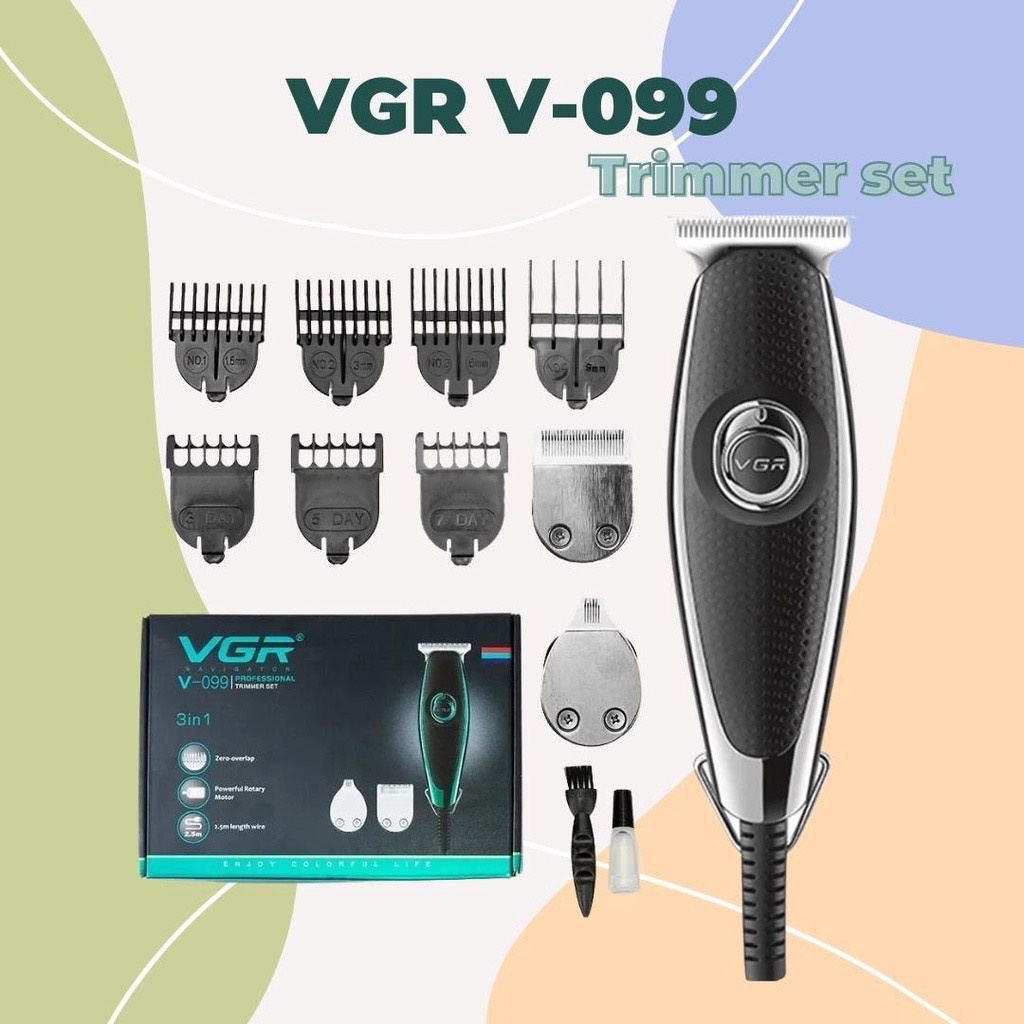 ปัตตาเลี่ยน VGR V-099 ปัตตาเลี่ยน Professional วัสดุใบมีดสแตนเลส VGR NAVIGATOR PROFESSIONAL ...