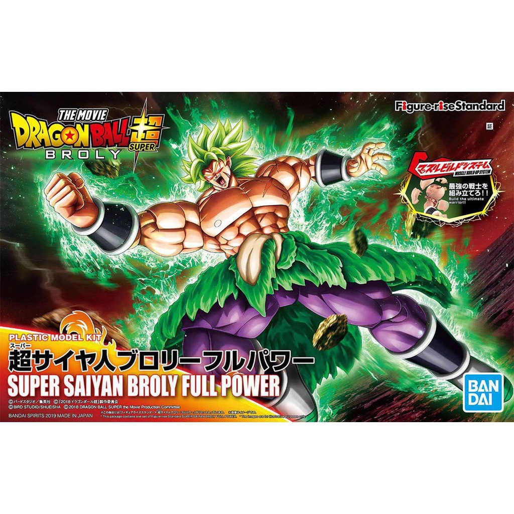 Figure-rise Standard Super Saiyan Broly Full Power - Dragon Ball Z ...