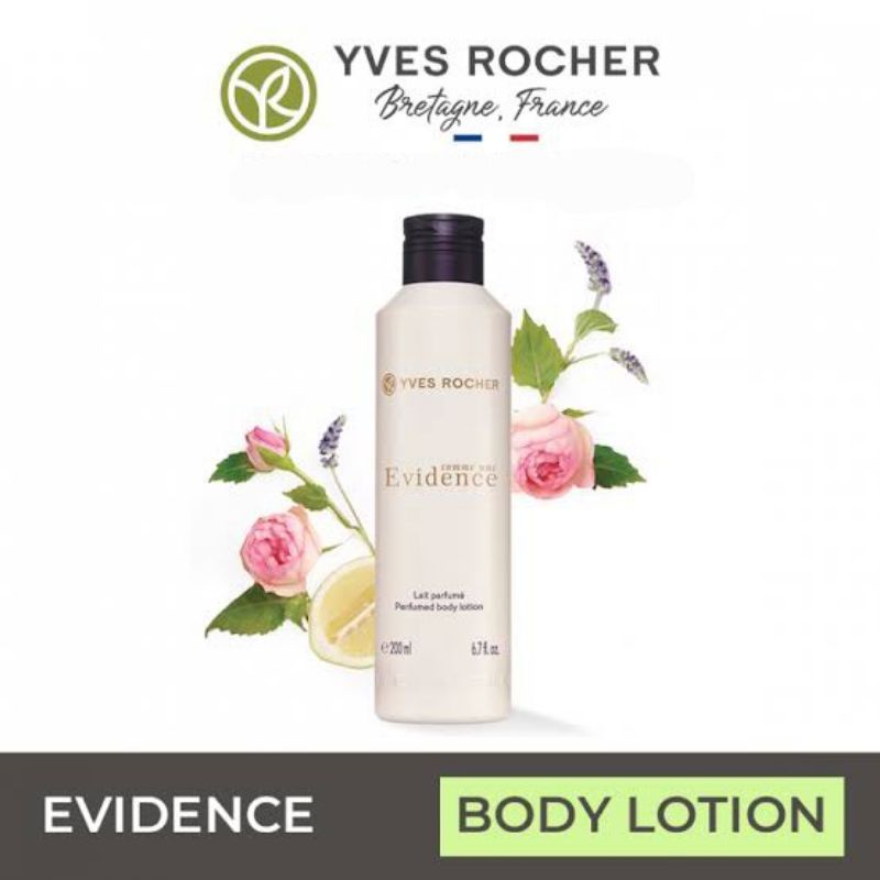 Yves Rocher Comme Une Evidence Perfumed Body Lotion 200 ml. | Shopee ...
