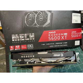 MSI RADEON RX 5600 XT MECH OC - 6GB GDDR6 | Shopee Thailand