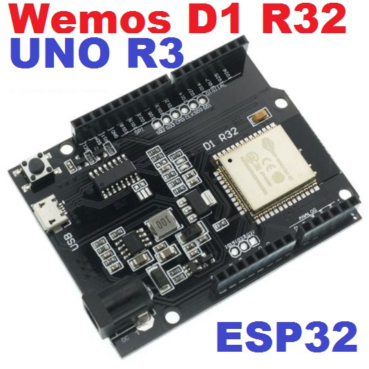 Esp32 For Wemos D1 Mini For Arduino Uno R3 D1 R32 Esp32 Uno R3 Pinout Wifi Wireless Bluetooth