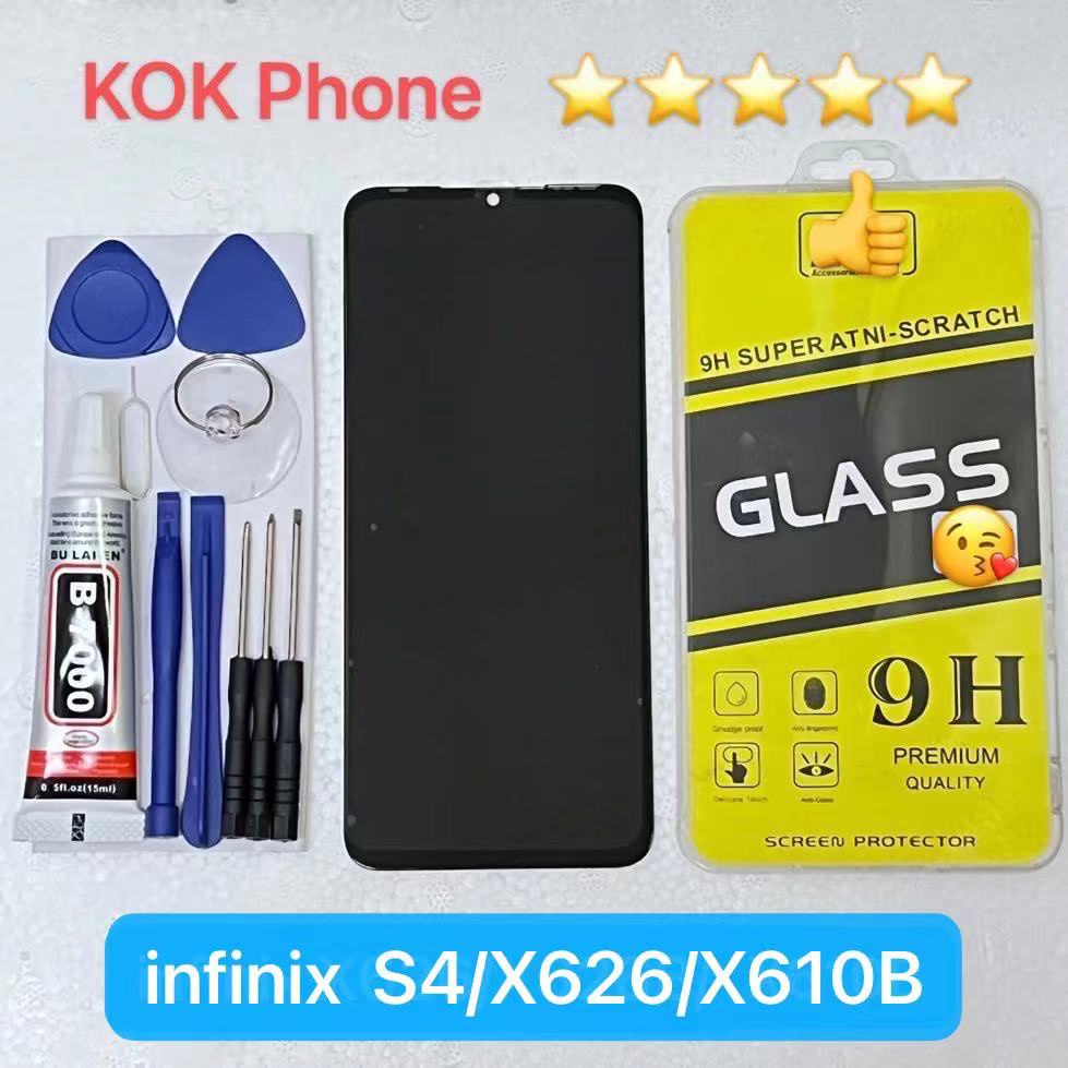 ชุดหน้าจอ infinix S4/X626/X610B แถมฟิล์มพร้อมชุดไขควง | Shopee Thailand