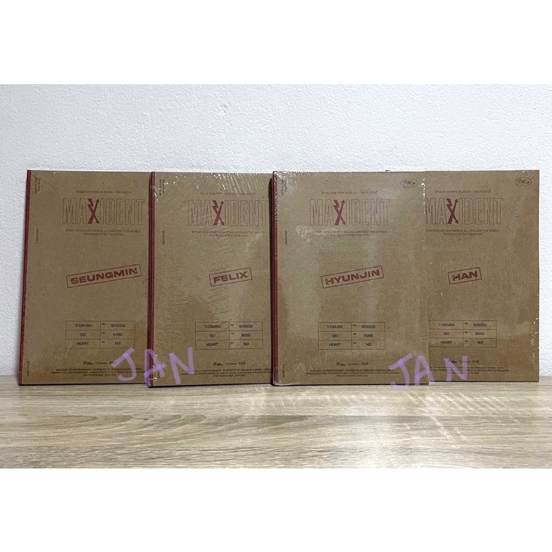 พร้อมส่ง Stray kids Maxident - Case version | Shopee Thailand