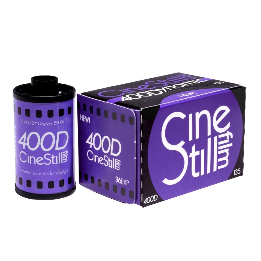 ฟิล์มสี CineStill 400 Dynamic 400D 35mm Color Film 135-36 ฟิล์ม 135 ...
