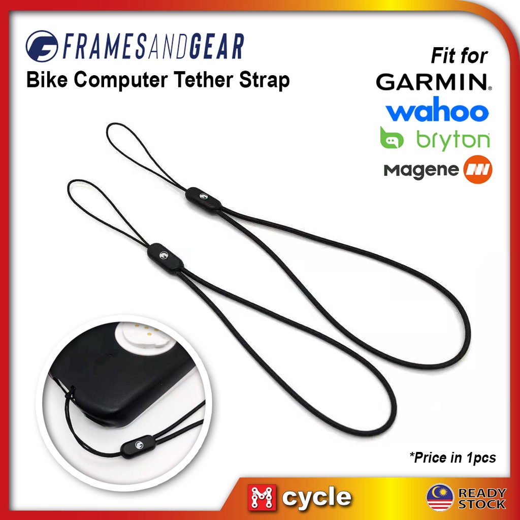Frame AND GEAR Garmin Edge Bike คอมพิวเตอร์ Tether Meter Strap Wahoo ...