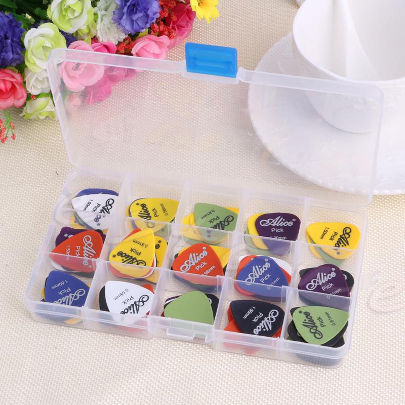 กีตาร์ไฟฟ้า Pick Acoustic Music Picks Plectrum 0.58 / 0.71 / 0.81 / 0. ...