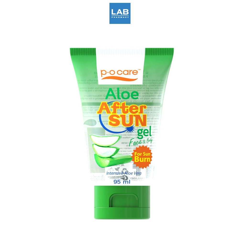 *[ซื้อ 1 แถม 1] P.O.CARE Aloe After Sun Gel 95 ml. - พี.โอ.แคร์ อโล อาฟ ...