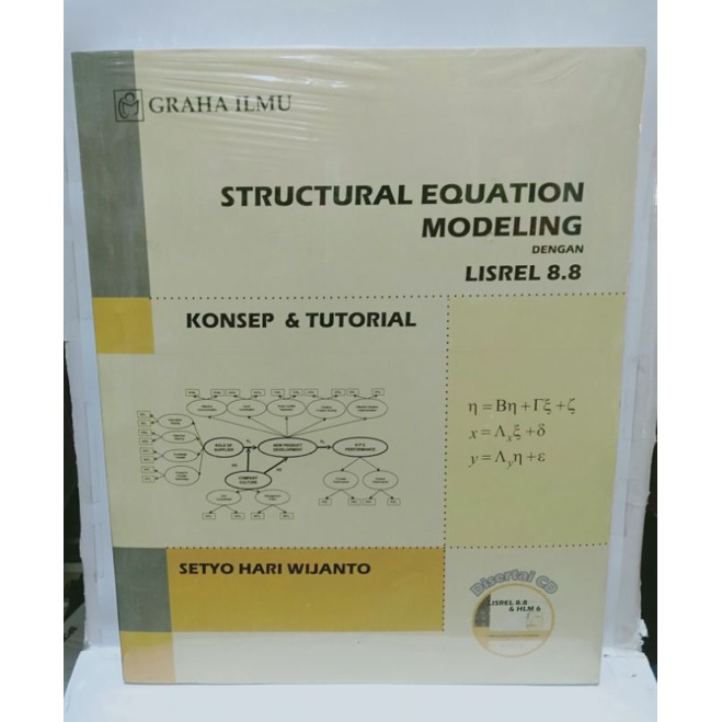 หนังสือการกระทํา EQUATIONS Structural พร้อมกับ LISREL 8.8 Concepts | Shopee Thailand