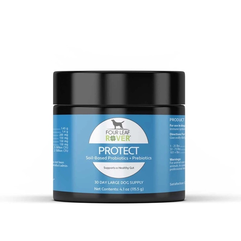 อาหารเสริม Four Leaf Rover Protect Soil-Based Probiotics + Prebiotics ...