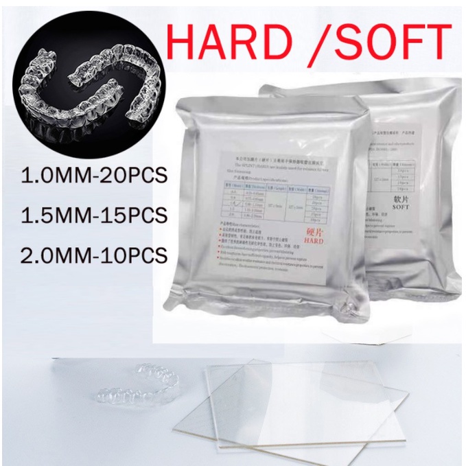 Dental Lab Splint Retainer Orthodontic Sheet Soft Hard Thermoforming ...