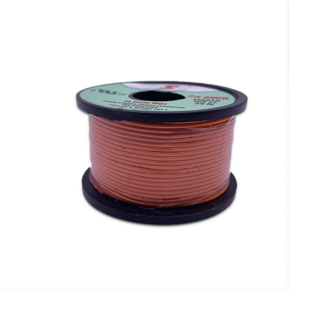 สายไฟอ่อน UL1007 AWG-24 100FT | UL1007 AWG-24 | TSL | 04-02-0037 ...