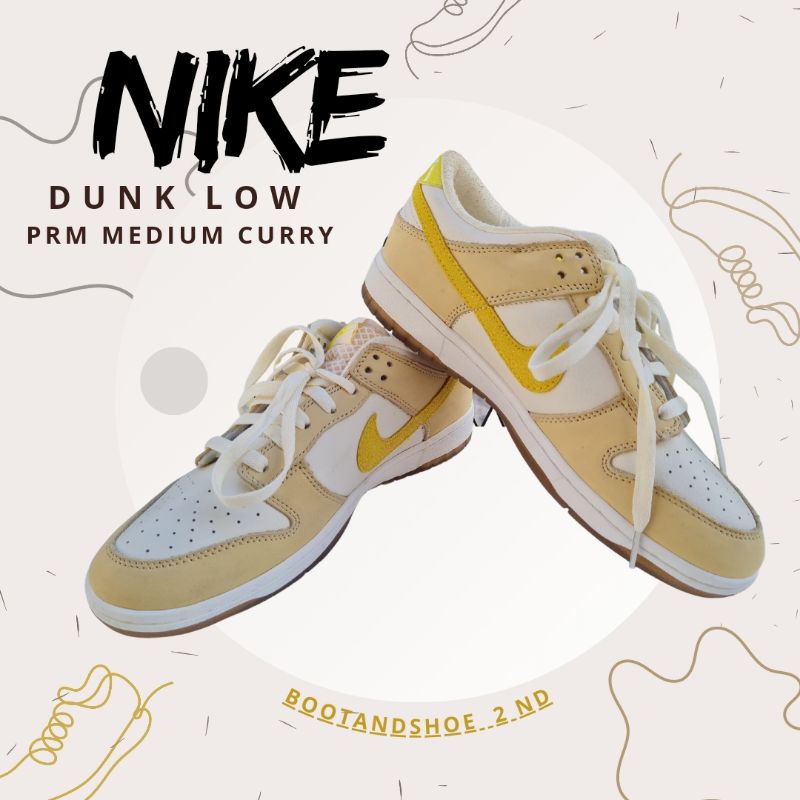 รองเท้ามืองสอง : Nike Dunk Low "Lemon Drop" Lemon Low Top Sports ...