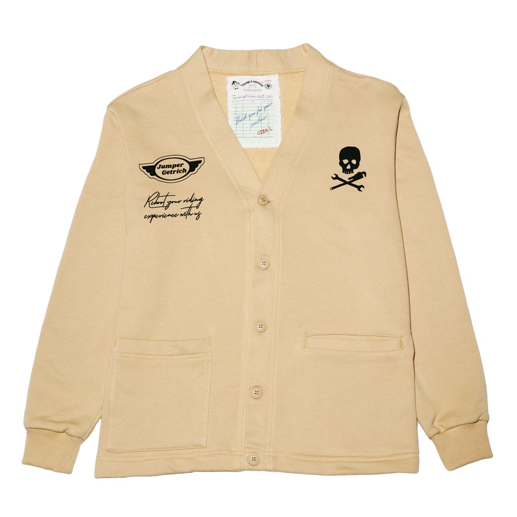 getricheasy x JUMPER Motor Garage Cardigan | Shopee Thailand