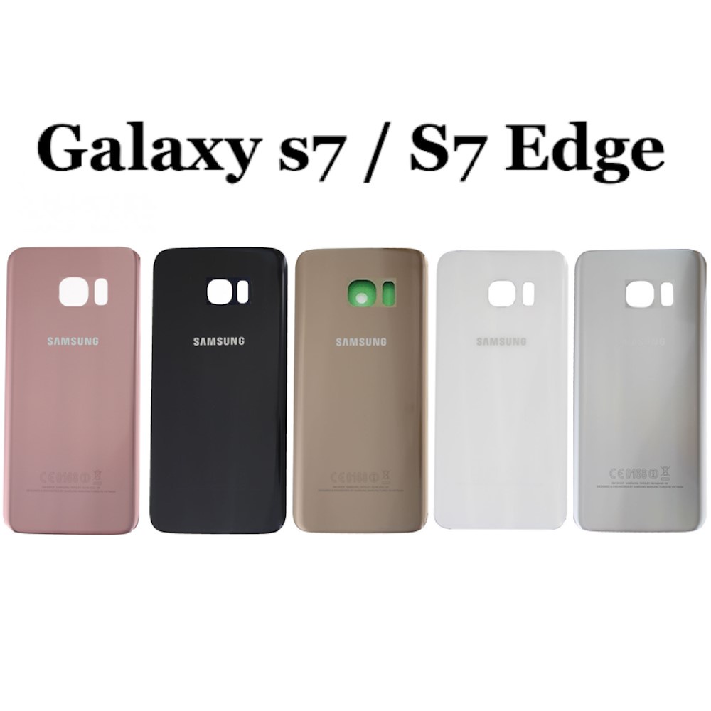 ฝาหลัง Samsung S7 Edge G935 / s7 G930 กระจกหลัง Back Panel Cover for Samsung S7 Edge G935 / s7 ...