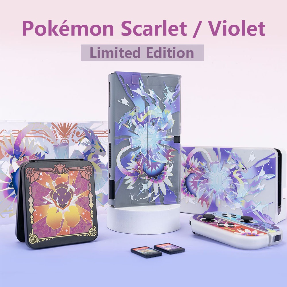 เคส Nintendo Switch Pokémon Scarlet / Violet Switch OLED / V1 V2 อุปกรณ์เสริมฝาครอบเกมคอนโซล ...
