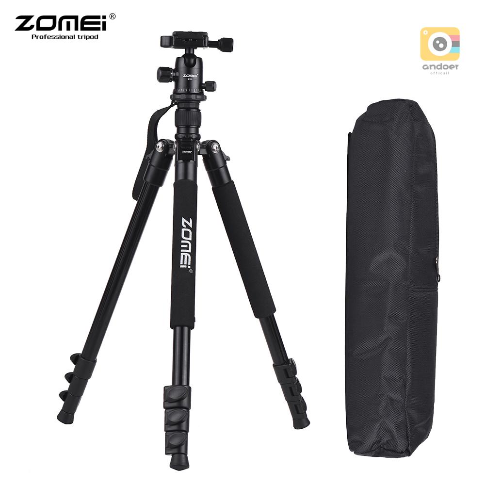 ZOMEI Q555 63inch Lightweight Aluminum Alloy Travel Portable Camera ...