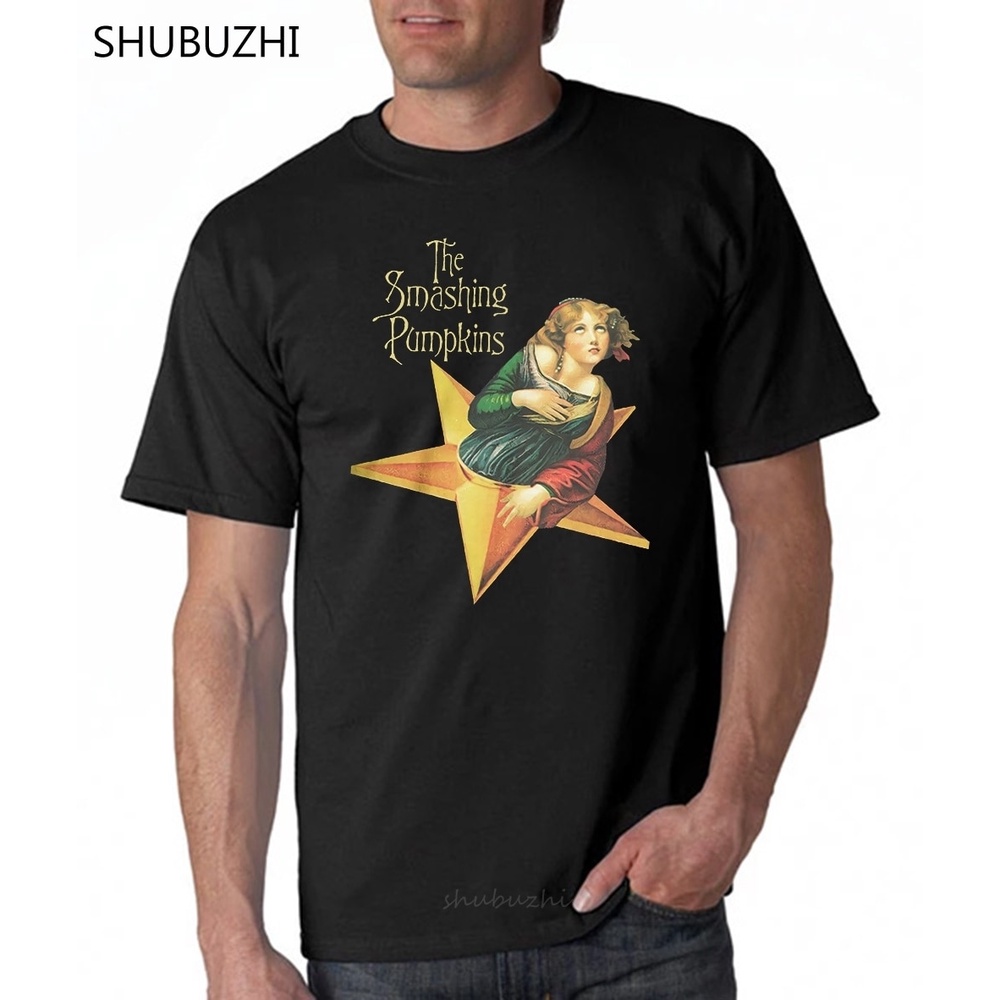 【เสื้อยืดใหม่】The Smashing Pumpkins T Shirt Premium Cotton Rock Shirt ...