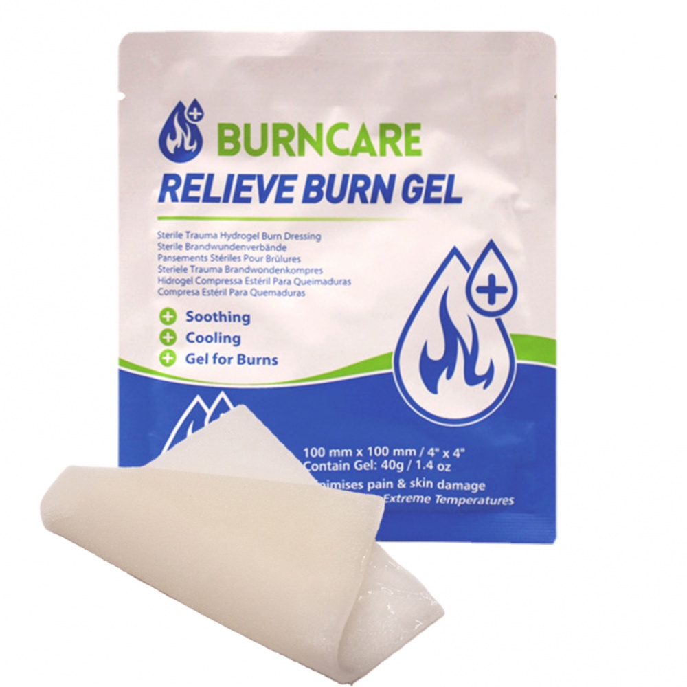 Burn Dressing Emergency Burn Care Gel Cooling Soothing & Protective ...