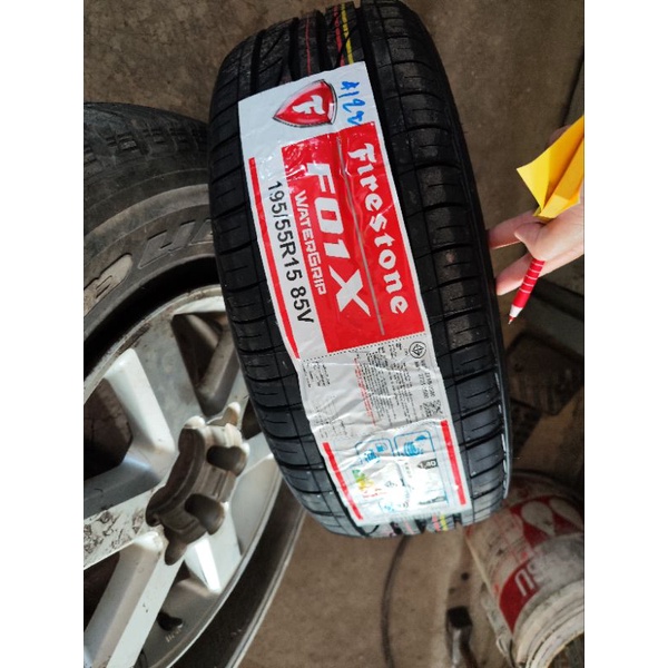 ยาง 195/55/15 Firestone F01X ปี 22 | Shopee Thailand