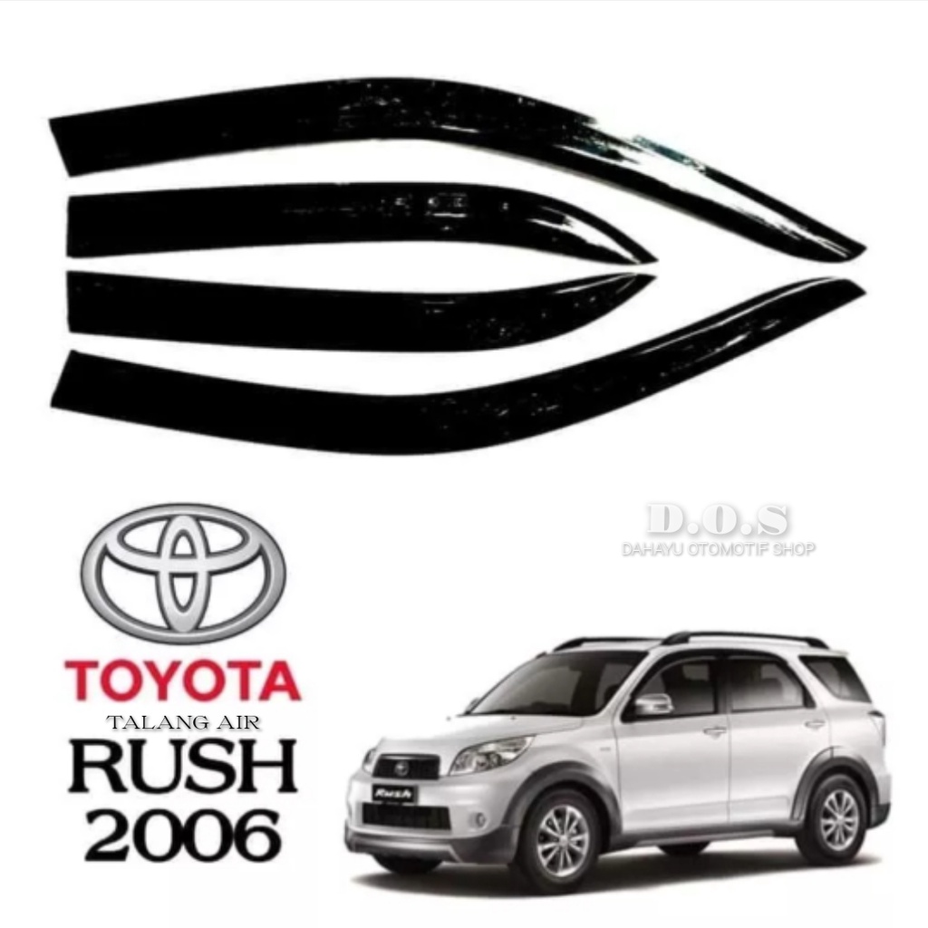 Toyota RUSH OLD LAMA 2006-2015 รถประตู Gutter SLIM คุณภาพสูงรุ่น - รถ ...
