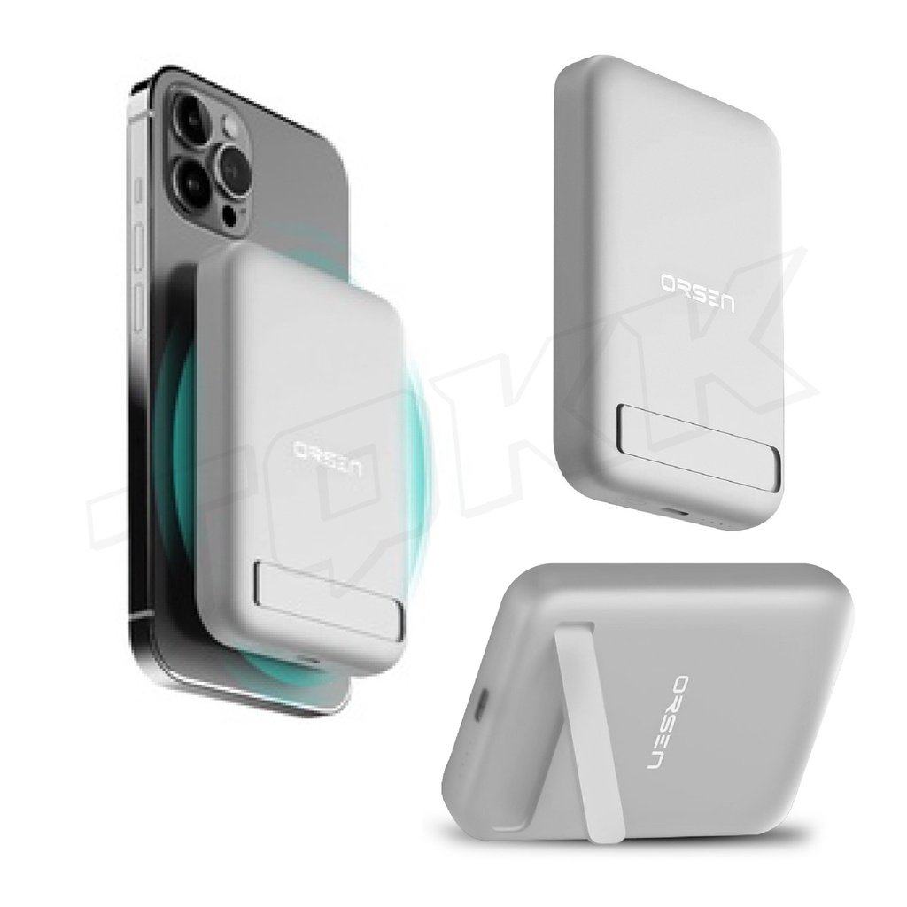 Eloop EW52 10000mAh แบตสำรอง แบตไร้สาย MagCharge Magnetic Battery Pack ...