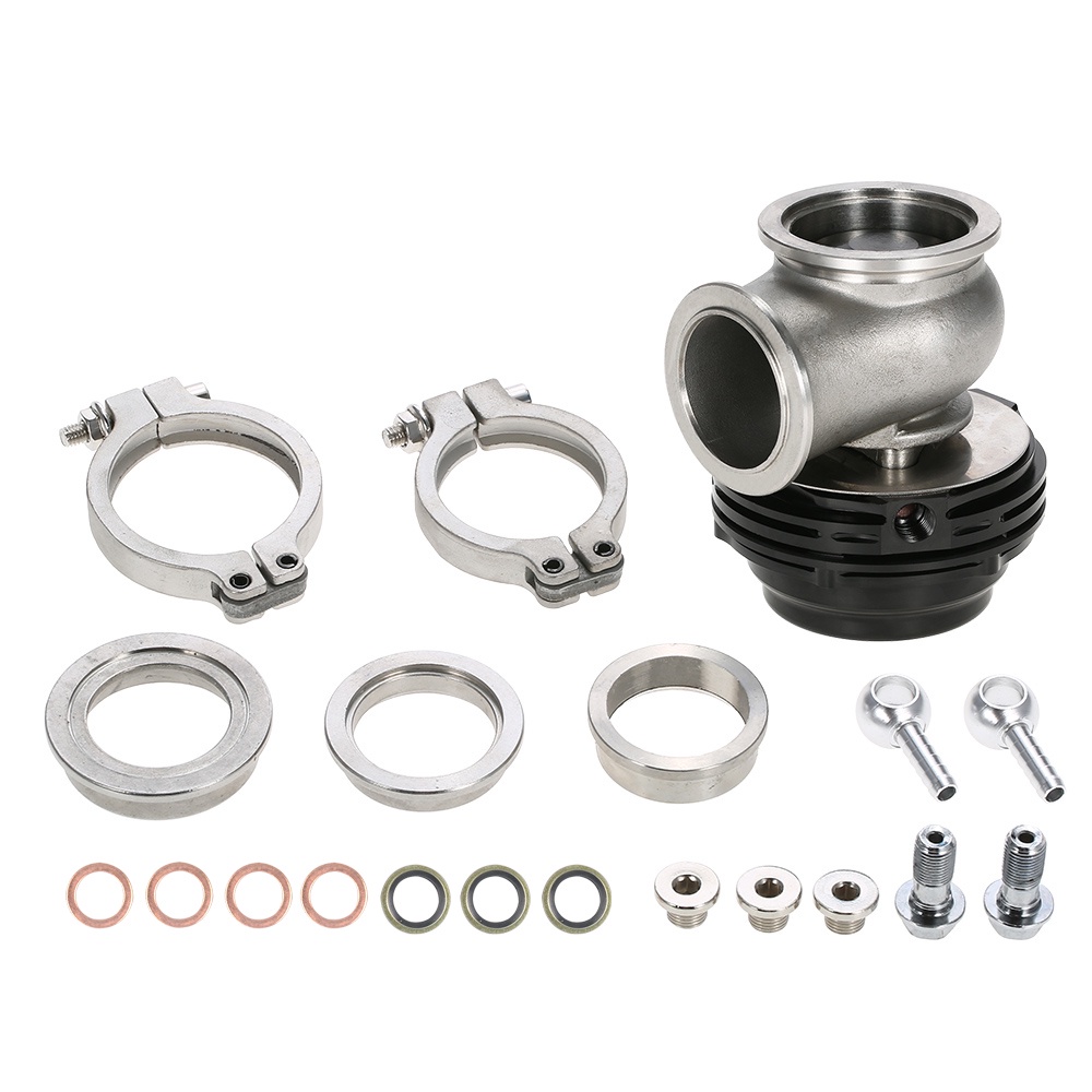 MVS 38mm Wastegate Aluminum Top Steel V-band External Waste Gate for ...