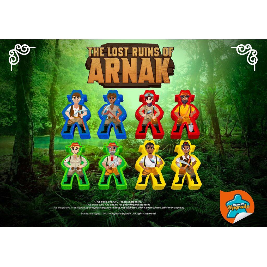 Lost Ruins of Arnak: Sticker Upgrade | Shopee Thailand