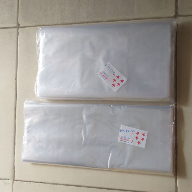 Pp พลาสติกใส ขนาด 30x50, 35x50, 40x60, 50x75, 60x100 | Shopee Thailand