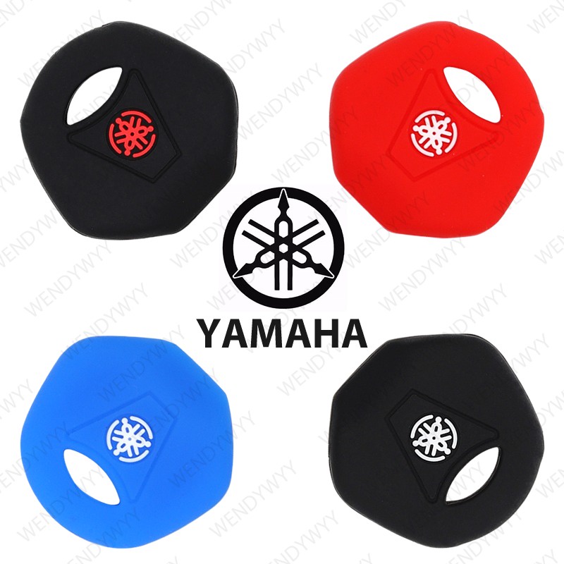 Rubber Key Cover Silicone Key Case For YAMAHA R15 R3 R6 R25 MT-03 MT-07 ...