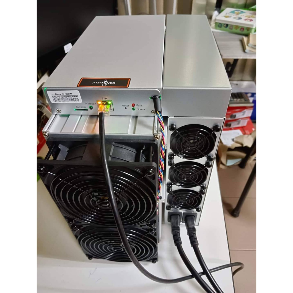 Bitmain Antminer L7 (9.05Gh) มือ1 พร้อมส่ง รายได้1300ต่อวัน | Shopee ... Bitmain Antminer L7 (9.05Gh) มือ1 พร้อมส่ง รายได้1300ต่อวัน | Shopee ...