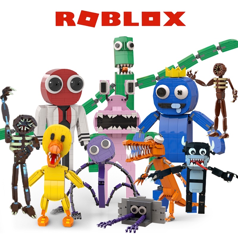 Kid Rainbow Roblox Friends ของเล่น Creative Mini Abs รุ่นพลาสติก ...