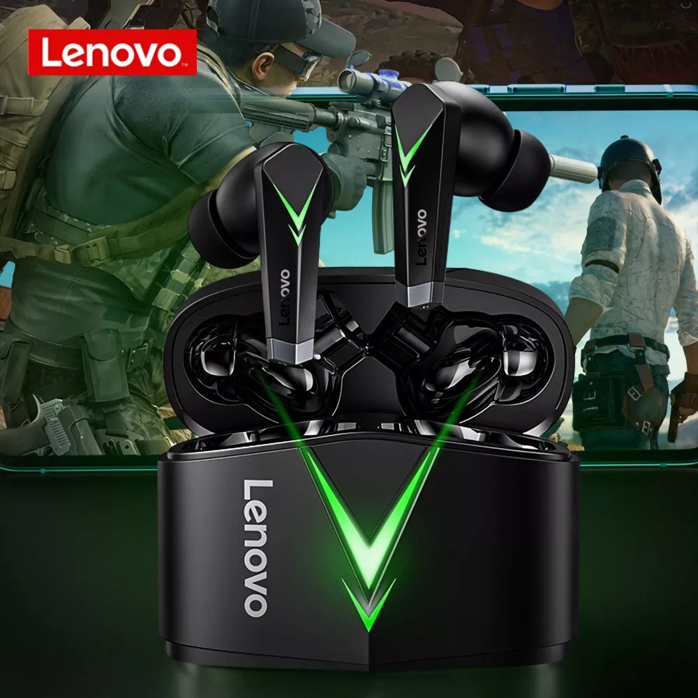 Lenovo LP6 TWS ของแท้ หูฟังเล่นเกมไร้สาย ตัดเสียงรบกวน HIFI ตัดเสียงรบ ...
