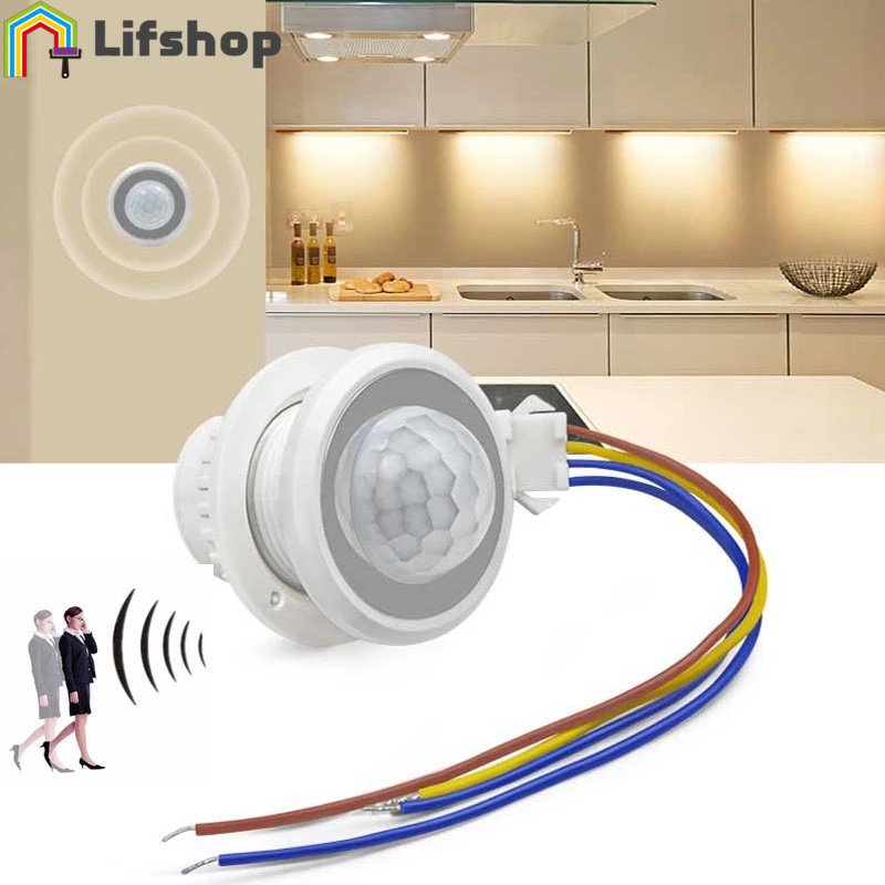 110v 220V PIR อินฟราเรด Motion Sensor สวิทช์เปิดปิดไฟ PIR เซนเซอร์ตรวจ ...